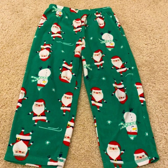 Carter's | Pajamas | Boys Holiday Santa Soft Pajama Pants | Poshmark